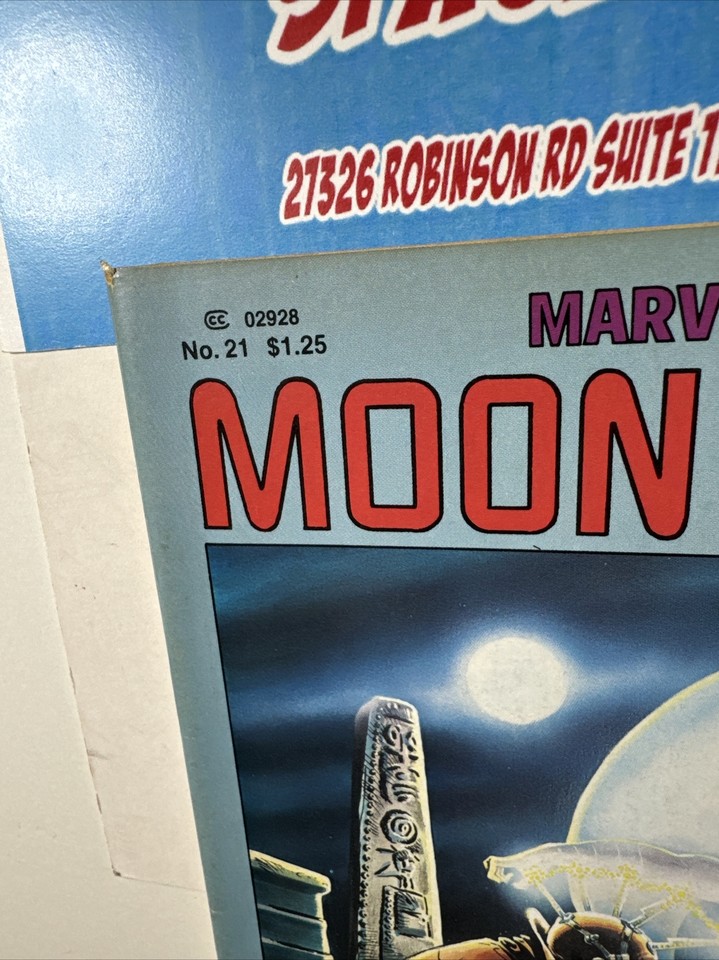 Marvel Preview Presents #21 Moon Knight Shroud Curtis 1980 Comic ...