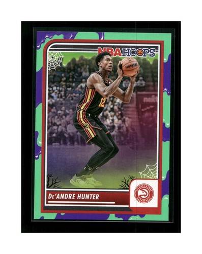 DeAndre Hunter SP 2024 Panini Haunted Hoops Green Slime SP Halloween ...