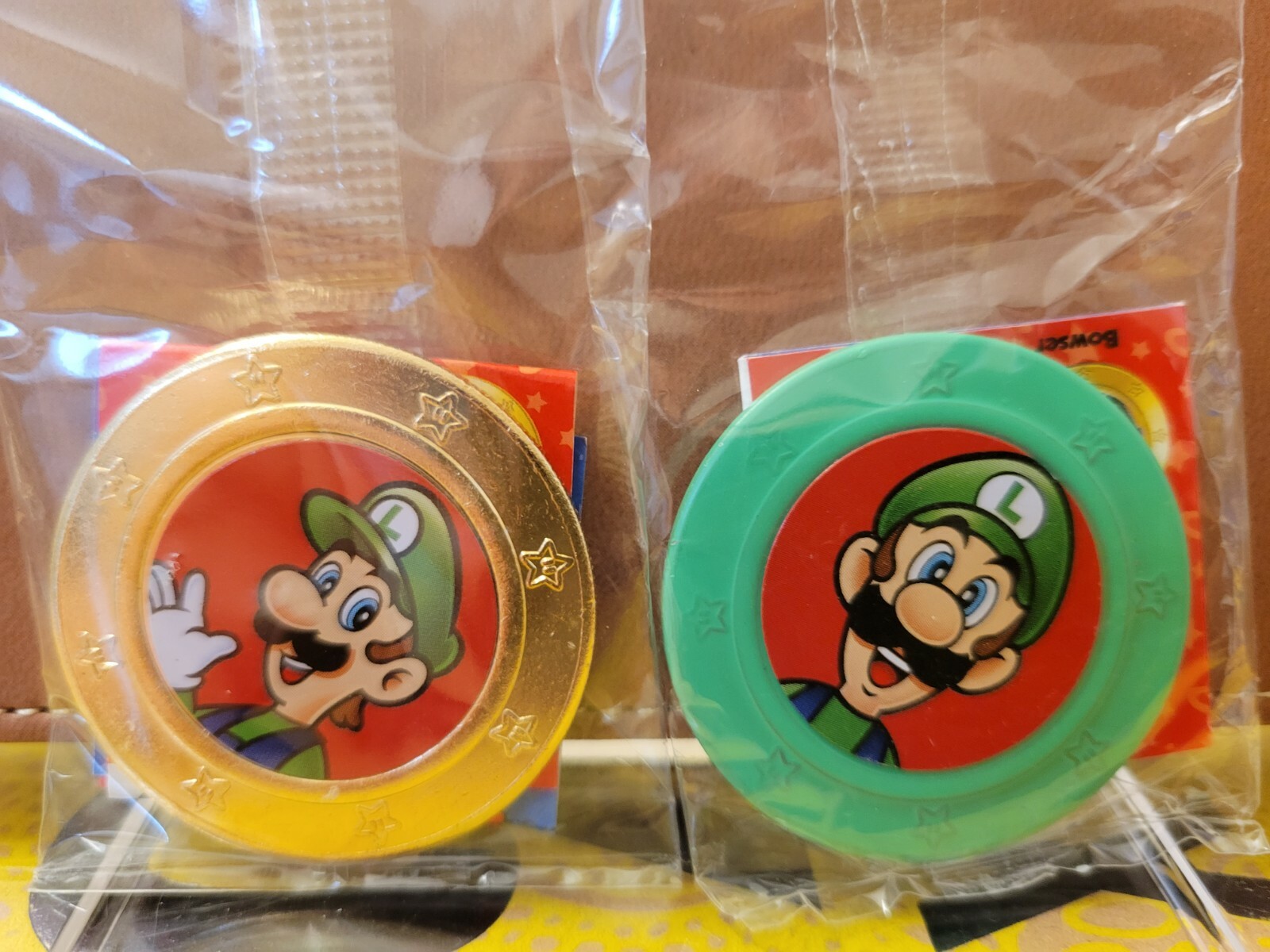 SUPER MARIO FRANKFORD WONDER BALL COLLECTABLE COIN - Rare Luigi and ...
