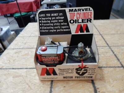 Marvel Mystery Oil Top Cylinder Oiler Display | eBay