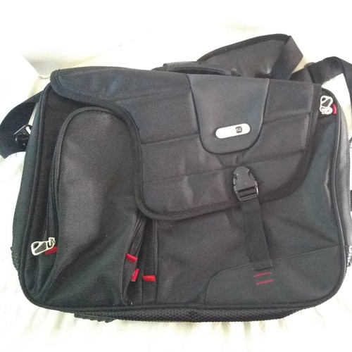Ful Commuter Laptop Messenger Computer Bag Black Polyester | eBay