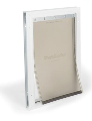 PetSafe Freedom Aluminum Pet Door - Large - White FREE SHIPPING | eBay