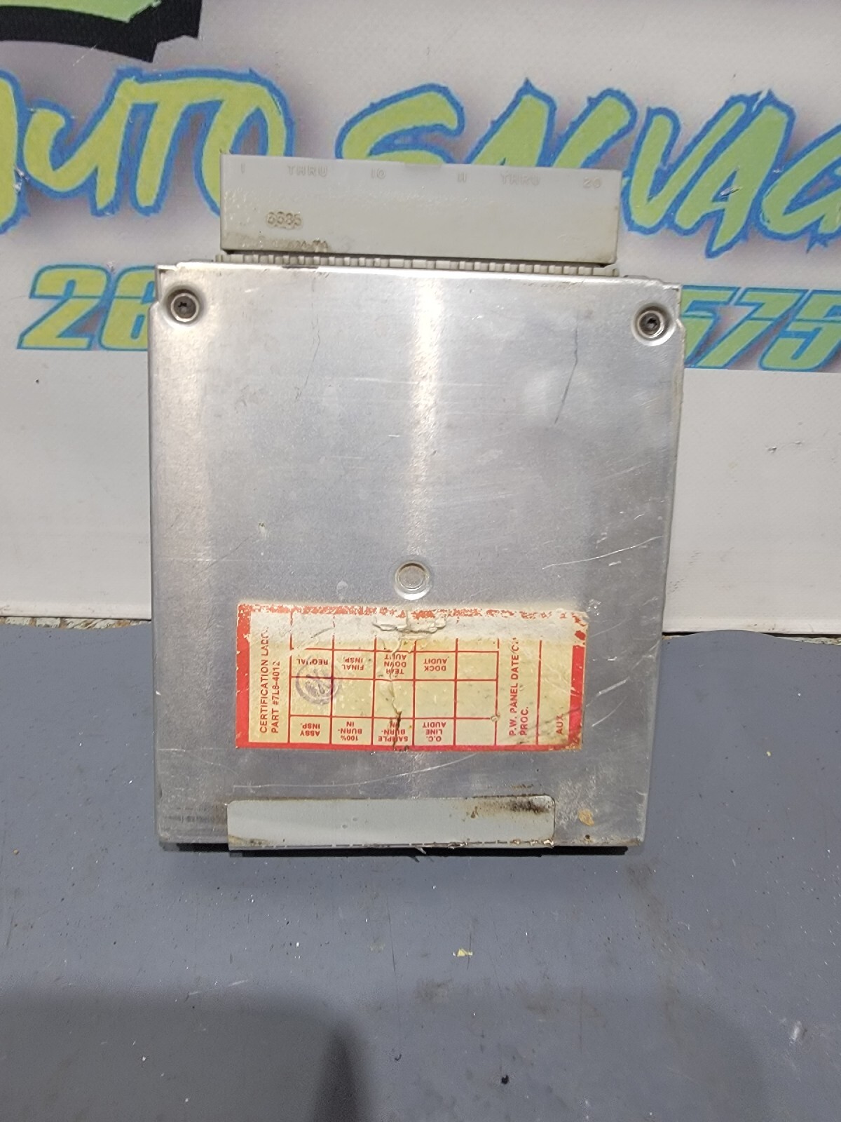 1986 Ford Bronco F150 f-150 5.0L ECM ECU E6TF-12A650-X1A manual ...