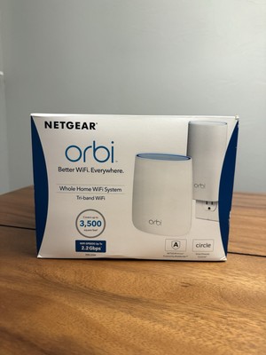 NETGEAR Orbi AC2200 Tri-Band Wi-Fi System - RBK20W-100NAS 606449133561 ...