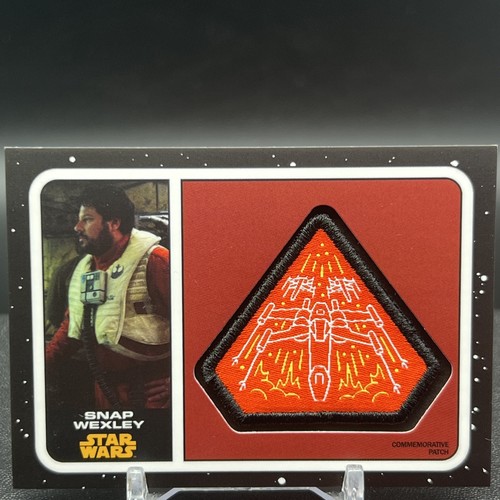 Snap Wexley PC-SWX Patch 2019 Topps Galaxy Star Wars Card | eBay