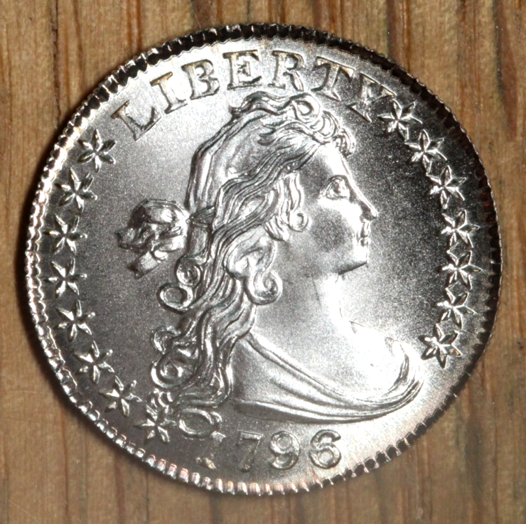 1796 - Draped Bust Silver Dime - Gallery Mint Museum - Ron Landis ...