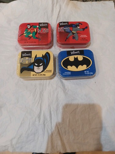 Sealed 1997 Whitman Batman Candy Tins Nos | eBay