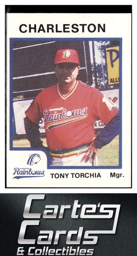 Tony Torchia 1987 ProCards #2000 Charleston Rainbows Manager | eBay