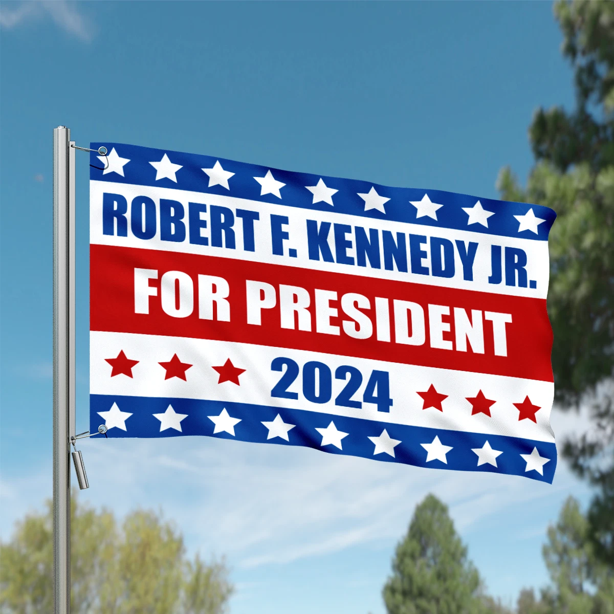 Robert F. Kennedy Jr. 2024 Presidential Election Flag,Robert F. Kennedy ...