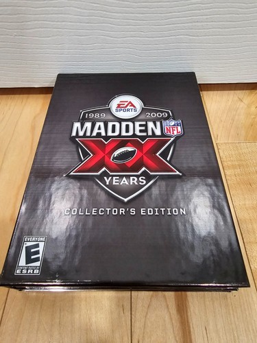 NFL Madden XX 1989-2009 Collector's Edition (PS3 PlayStation 3, 2009 ...