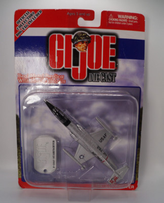 GI Joe F-104 Starfighter with Real Metal Replica Maisto NOS | eBay