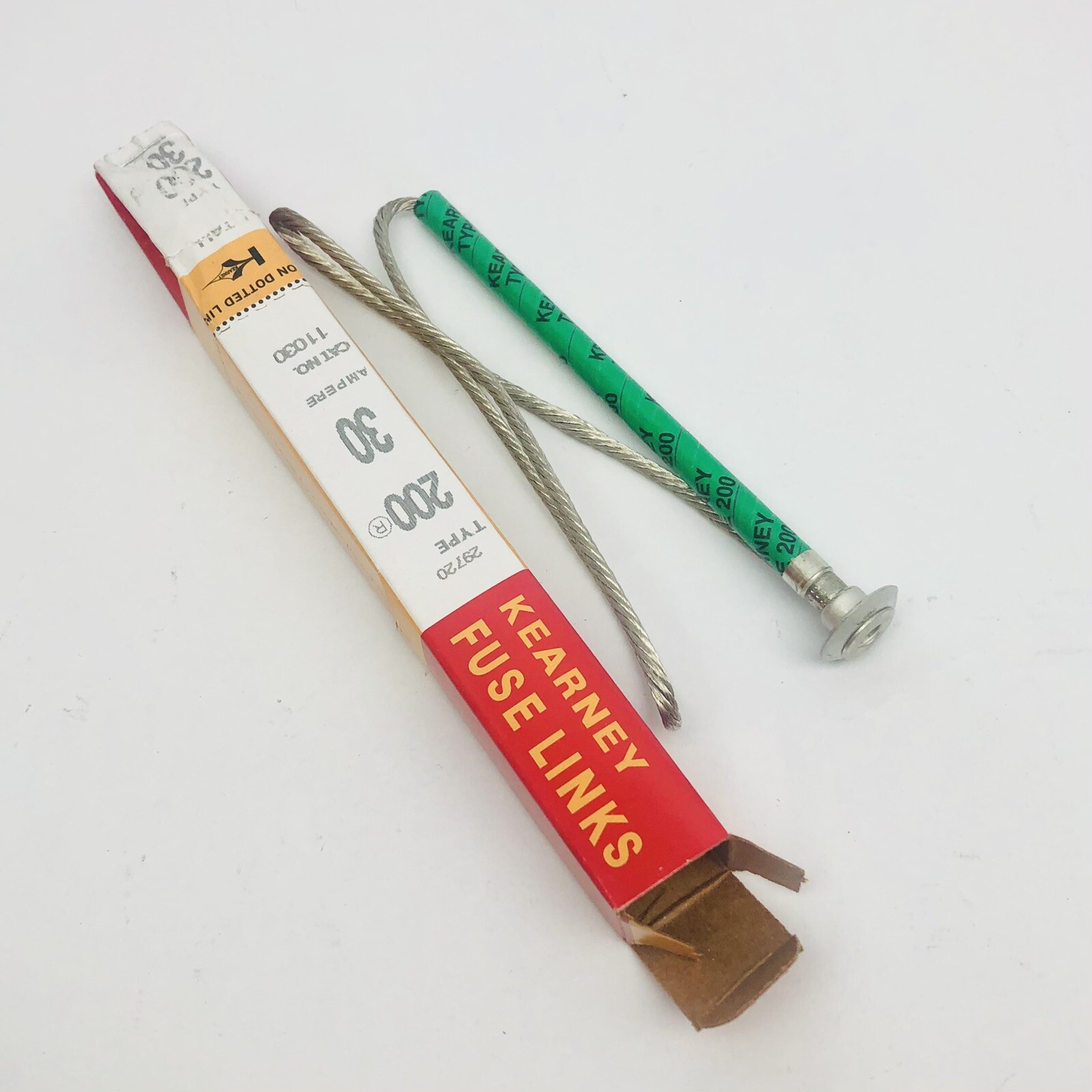 LOT OF 5 KEARNEY 11030 FUSE LINKS 200/30AMP | eBay