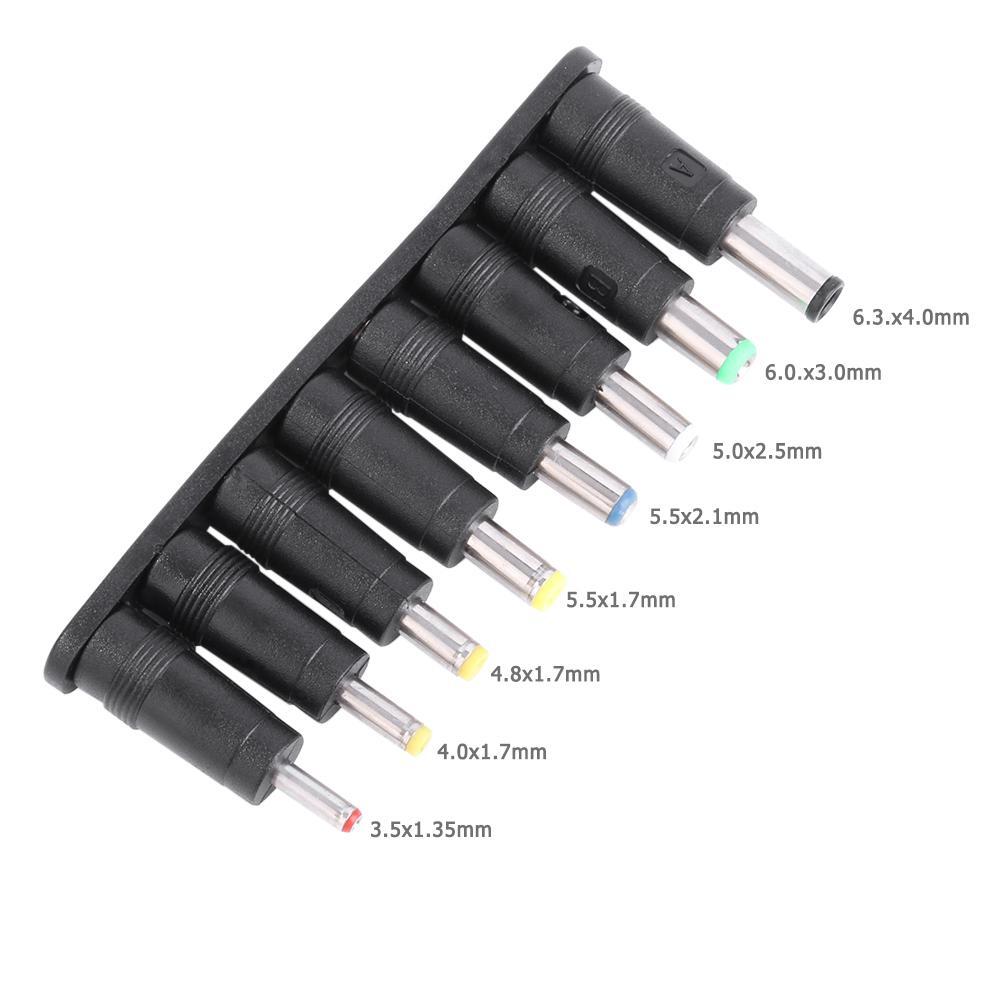 Universal 8 in 1 PC AC DC Power Charger Adapter Socket Plug Connector ...