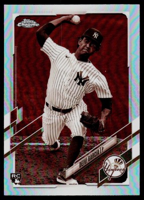 2021 Topps Chrome Sepia Refractor Rookie Baseball Card Deivi Garcia #85 ...
