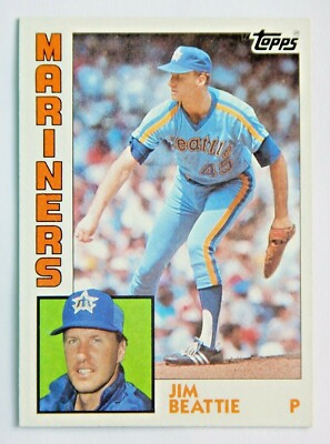 Jim Beattie #288 Topps 1984 Baseball Card (Seattle Mariners) | eBay