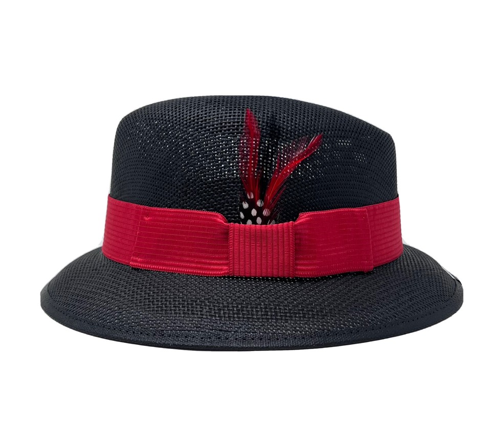 Whittier Lowrider Adjustable Hat Band Red By Summit Hats | eBay