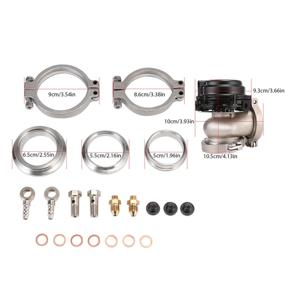 Fits Tial 44mm External Wastegate MVR V-Band Flange Turbo USA 2-3 Day ...