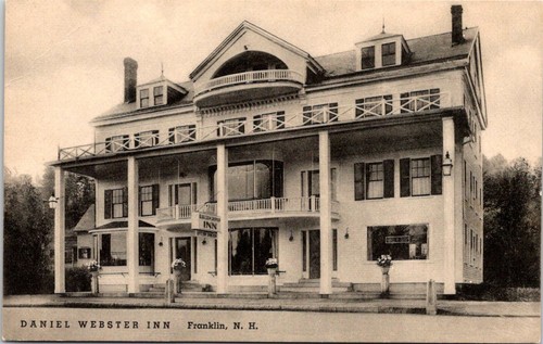 Postcard Daniel Webster Inn Albertype Franklin New Hampshire B169 | eBay