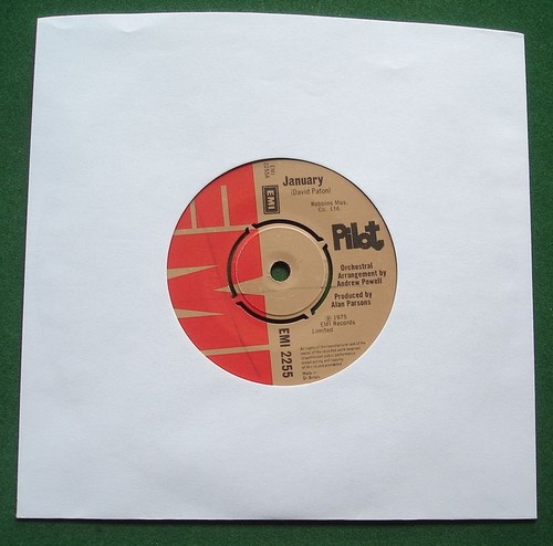 Pilot January / Never Give Up EMI 2255 7" Single | eBay