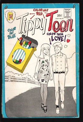 Tippy Teen #14 1967 - Tower -G - Comic Book | eBay