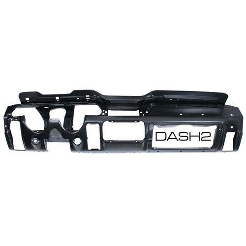 Metal Dash Without Knee Pad Holes Mustang 1967-1968 | eBay