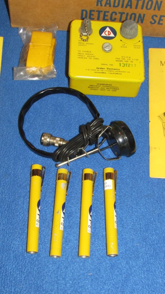 RETROFIT! TESTED! Geiger Counter CD V-777-1 Radiation Detection Set ...