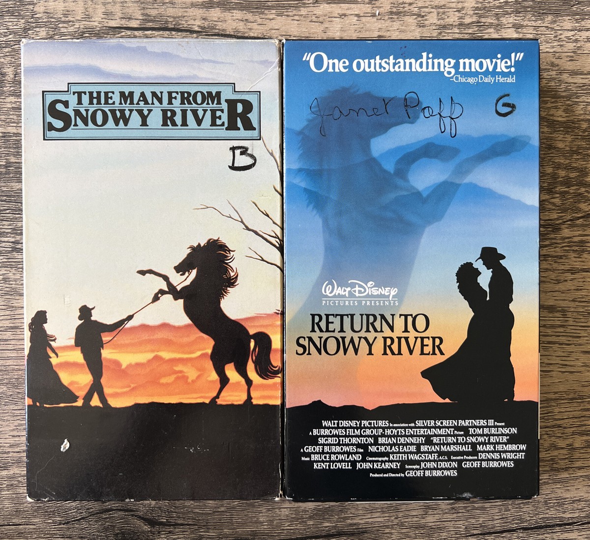 Return To Snowy River Vhs