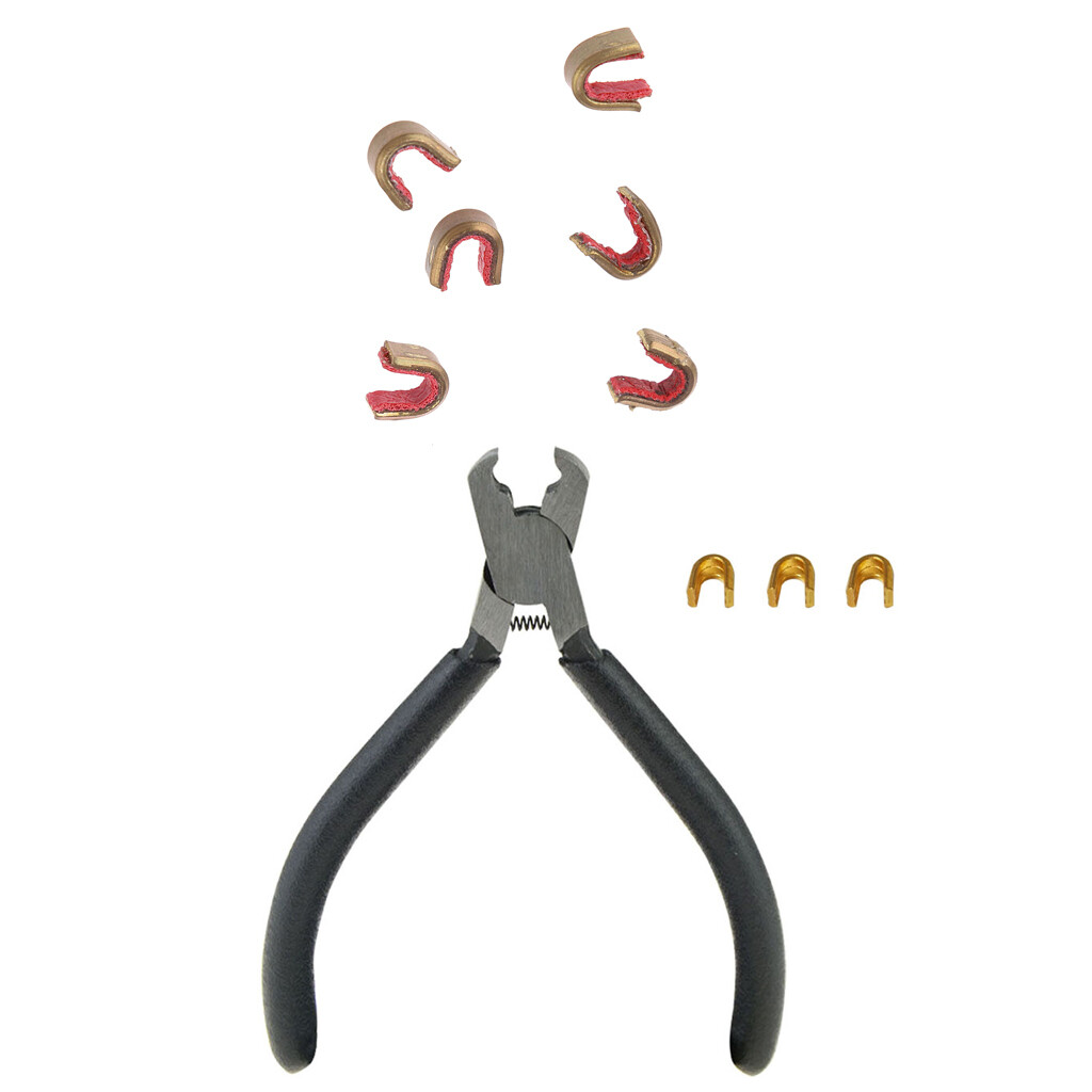 9Pcs Bow Nocking Points with Nock Set Pliers Outdoor Shooting Tool | eBay