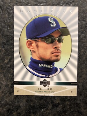 2003 Upper Deck Game Face #101 Ichiro Baseball Card SP. MINT CONDITION ...