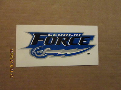 AFL Georgia Force Vintage Defunct Team Logo Football Bumper Sticker | eBay