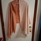 Pink Colorblock Scarf Shawl 2 Tone Gertex Target Acrylic EUC Super Soft ...