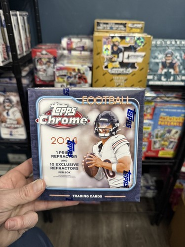 2024 Topps Chrome Football (NFL) - Factory Sealed - Megabox | eBay