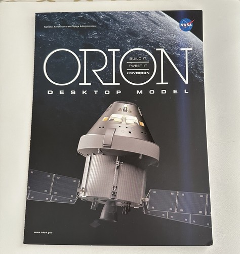 NASA | ORION | Punch Out Desk Model | Intact / Lockheed Martin | NEW | eBay