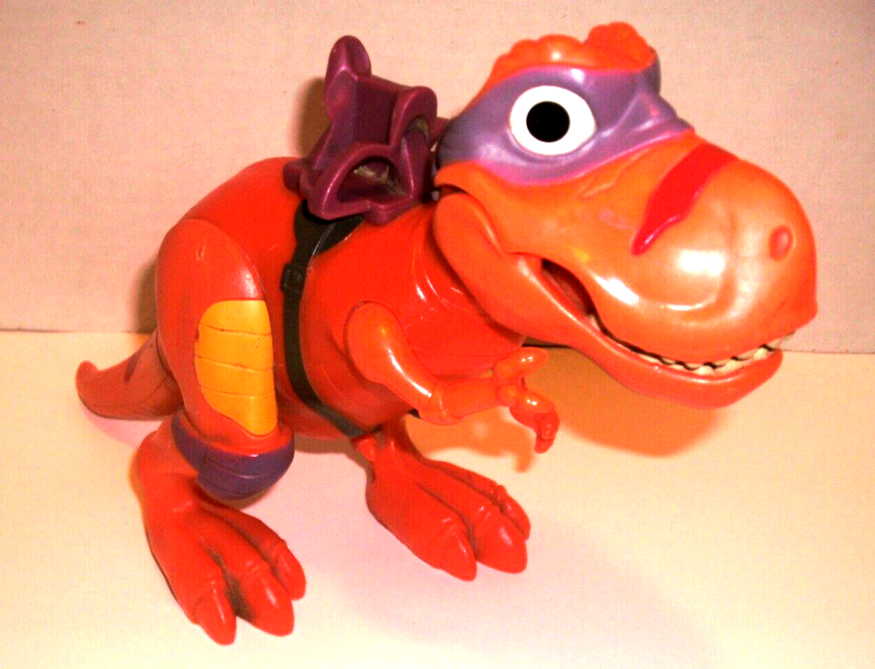 Vintage 2015 Teenage Mutant Ninja Turtles TMNT Orange T-Rex DONATELLO ...