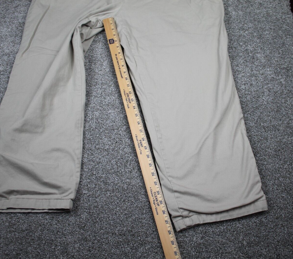 Cabelas Flannel Lined Pants Mens 48x30 Khaki Warm Hunting Outdoor ...