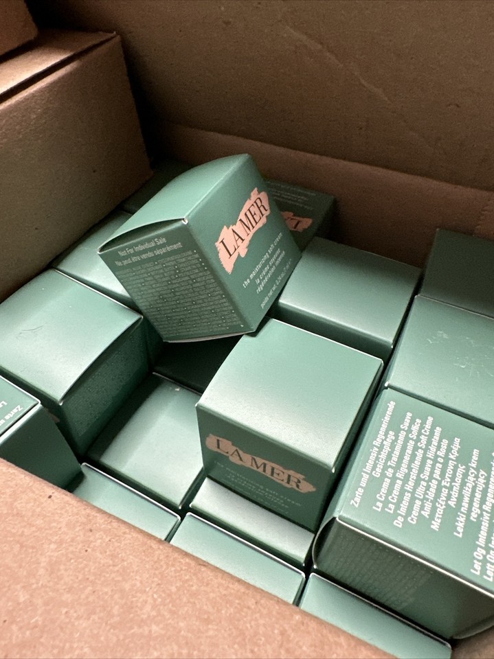 LA MER The Moisturizing Soft Cream - Anti-Aging - Travel Sized .24 oz ...