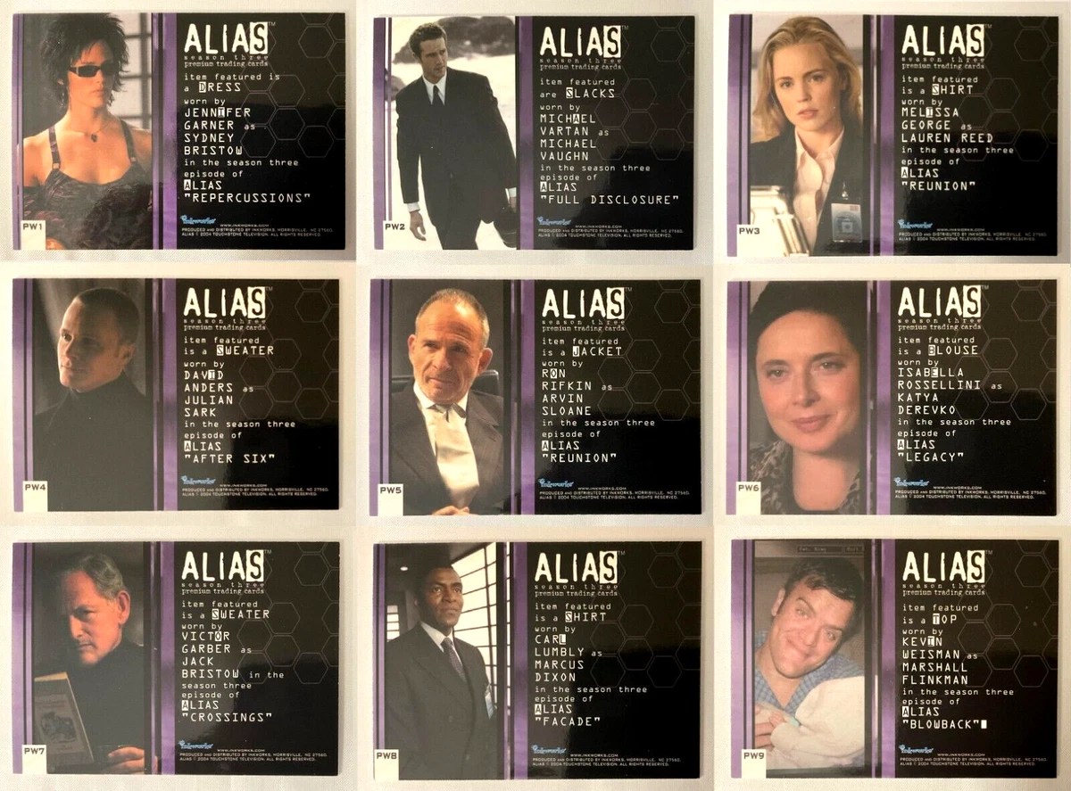 Alias Full Disclosure Season