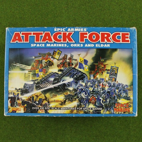 Epic 40K ATTACK FORCE (Space Marines/Orks/Eldar Sprues) Games Workshop ...