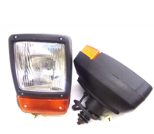 Fit For JCB Backhoe - Headlight Assembly With Bulb/Set Of 2 | eBay
