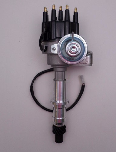 PONTIAC BLACK Small Cap HEI Distributor 301, 326, 350, 389, 400, 428 ...