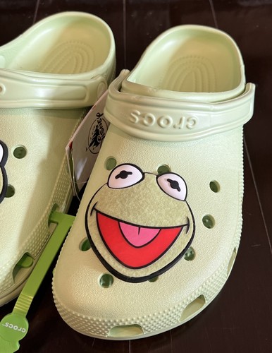 Disney Parks 2023 Muppets Kermit The Frog Green Clogs Crocs M8/W10 for ...