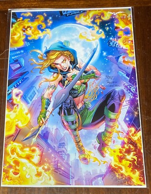 Zenescope John Royle - robyn hood vigilante #1 - C 11x17 Art Print (154 ...