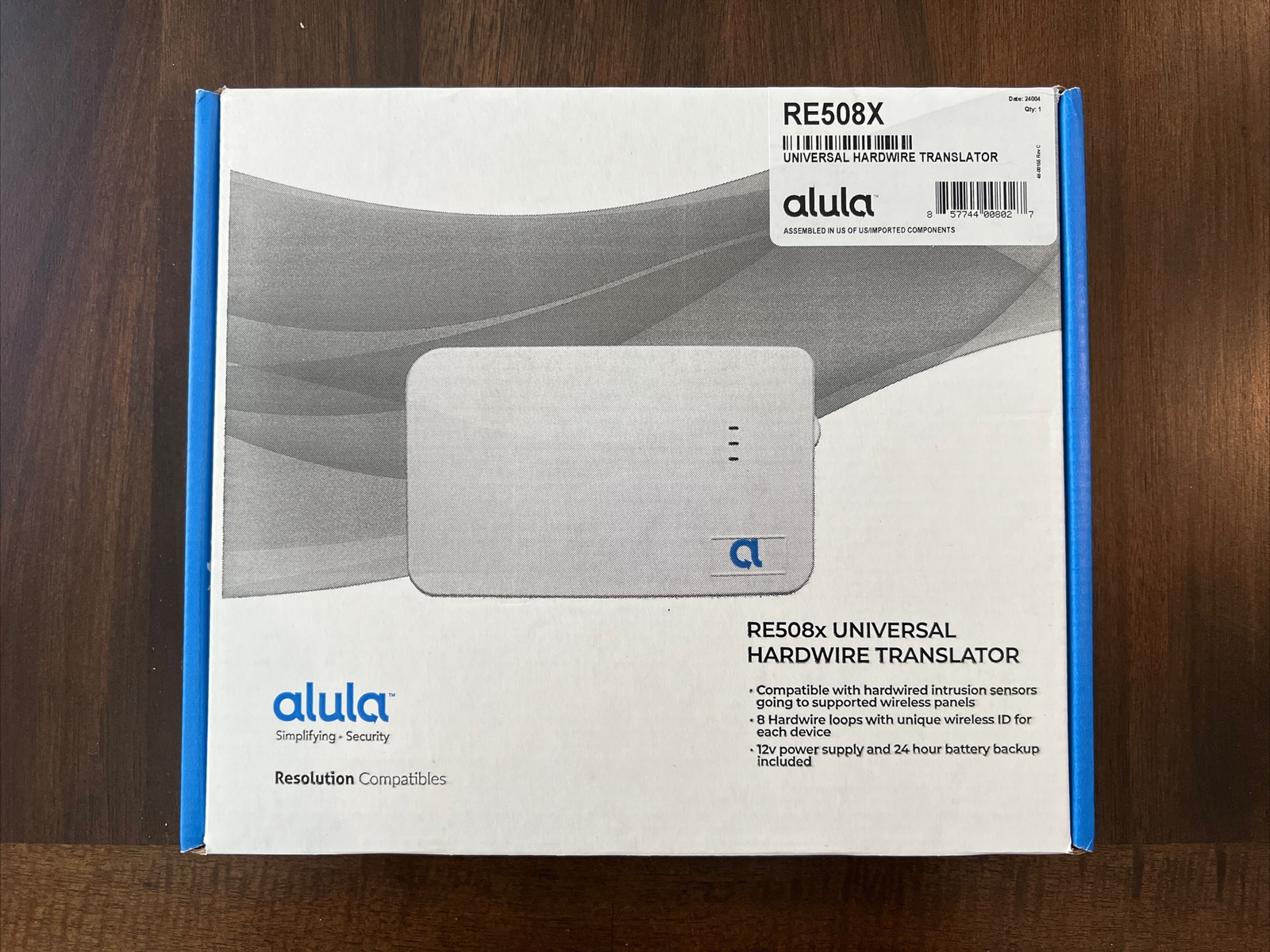 Alula Universal Hardwire To Wireless Translator RE508X 857744008027 | eBay