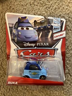 Disney Pixar Cars RUKA Airport Adventure CHASE Diecast Toy Car 2013 ...