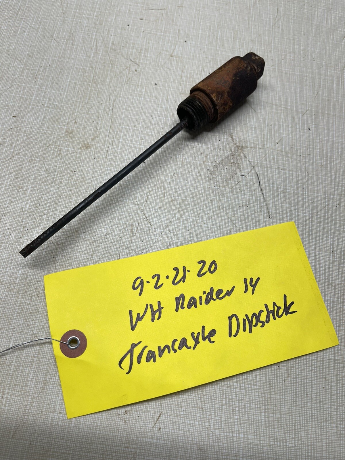 1972 Wheel Horse Raider 14 1-0320 Transaxle Dipstick And Tube | eBay