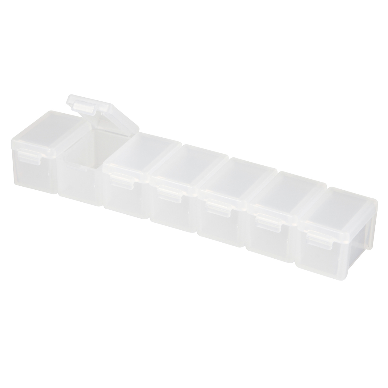 MUJI MoMA JAPAN Polypropylene Pill & Earring Case [Connection type] 7 ...
