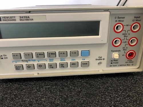 HEWLETT PACKARD 3478A MULTIMETER | eBay