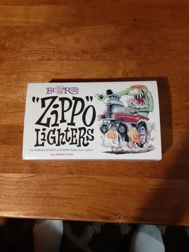 Ed Roth smoke King Zippo lighter complete set of four Zippo lighters | eBay