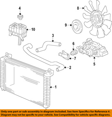GM OEM 11-14 Sierra 2500 HD Cooling Radiator Components-Upper Hose ...