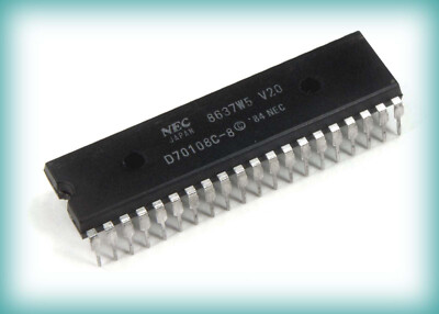 NEC V-20-8 Processor CPU, easy pin-compatible upgrade to 8088 ...
